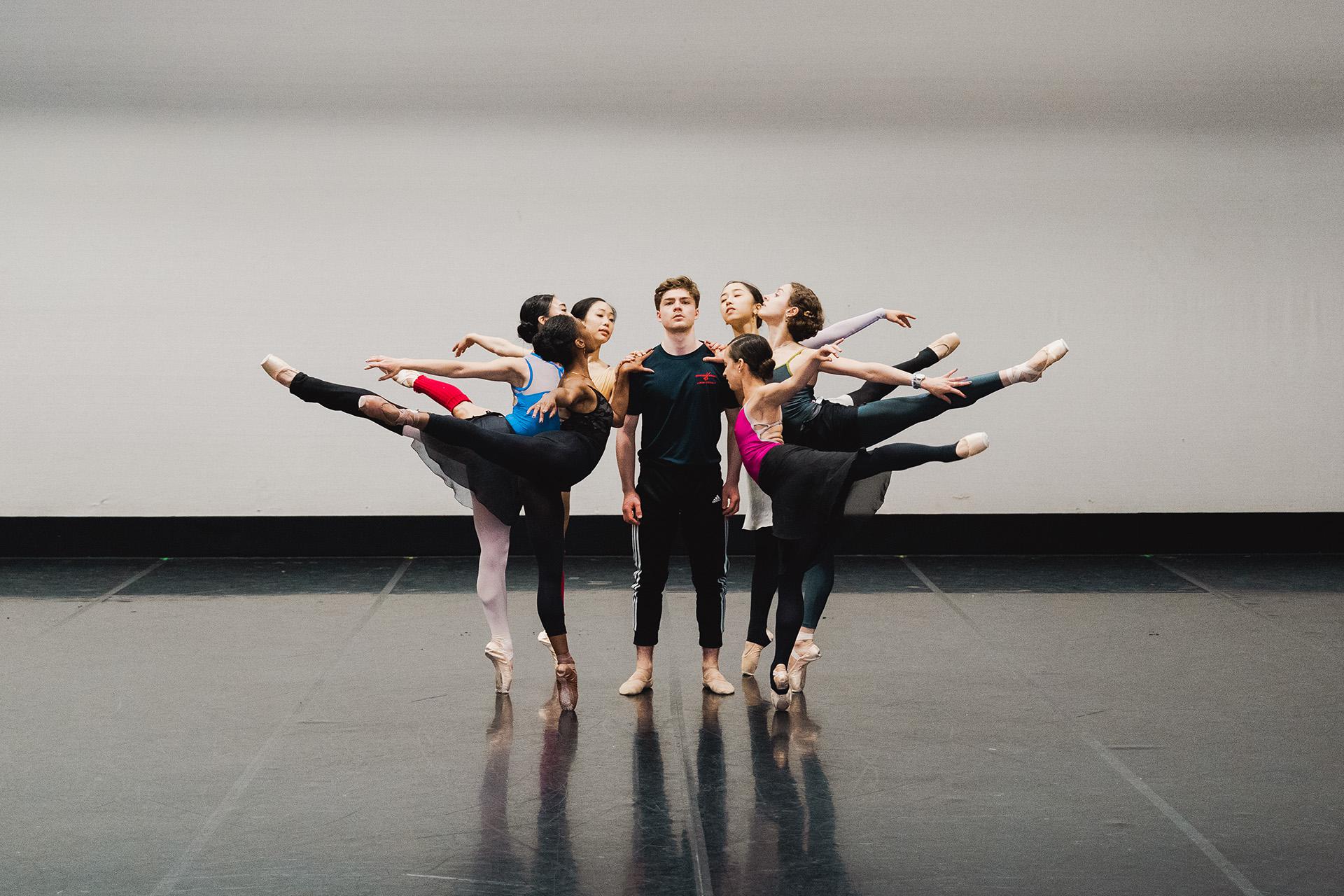 Benjamin Ella Rehearsals | Northern Ballet